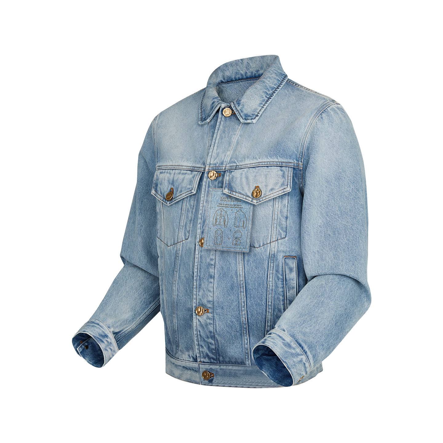 DNAデニムジャケット ｜ルイ・ヴィトン 公式サイト - 1A5D8M